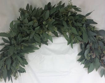 Greenery swag | Etsy