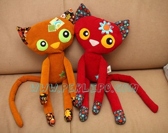 Miniature RagDoll for 20cm 22 cm 27cm dolls pdf TUTORIAL in