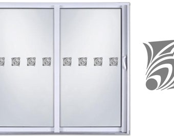 Sliding door decals | Etsy