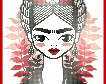 Point de croix moderne | Etsy