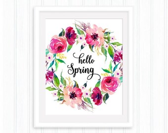 Spring quote | Etsy