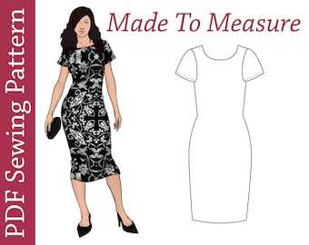 Shift dress pattern | Etsy