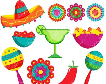 Fiesta clipart Mexican cinco de Mayo clipart 15058