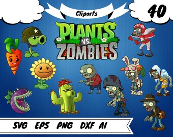 Plants vs zombies | Etsy