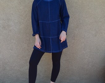 Denim tunic | Etsy