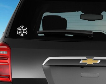 Snowflake decal | Etsy