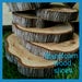 Wood Slices Tree Stumps Cake Display Cake Stand Cake