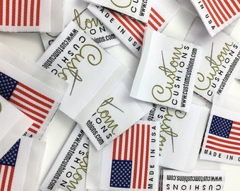 100 Customized Woven Labels Custom Clothing Woven Labels