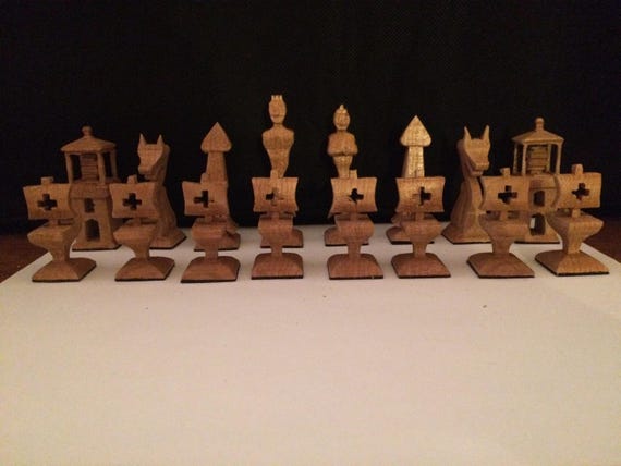 Items similar to Nautical chess set on Etsy