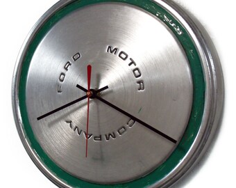 Hub cap clock | Etsy