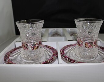 Turkish tea set | Etsy