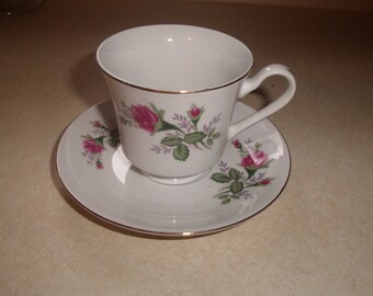 Moss rose china | Etsy