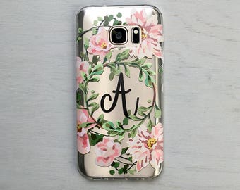 Monogram phone case | Etsy