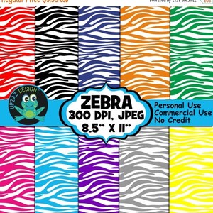 Zebra print | Etsy