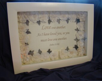 Christian shadow box | Etsy