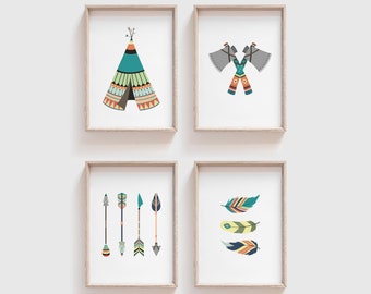 Tribal nursery | Etsy