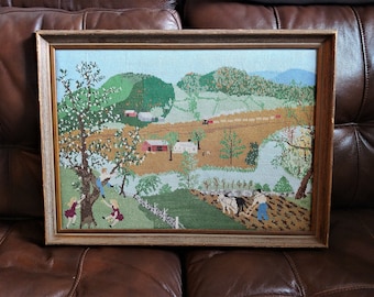 Large needlepoint | Etsy