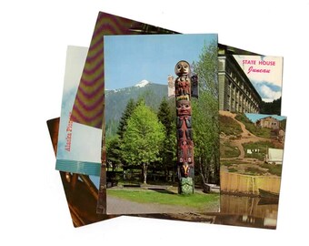 Alaska postcards | Etsy