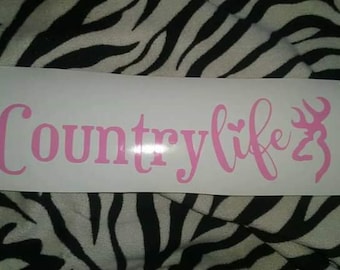 Country life decal | Etsy
