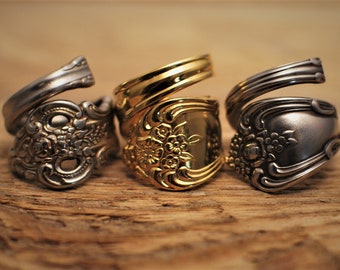Spoon ring | Etsy