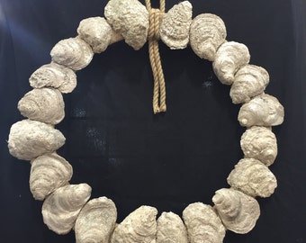 Oyster shell wreath | Etsy