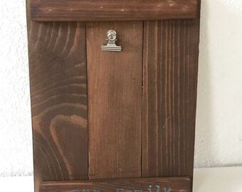 Pallet picture frame | Etsy