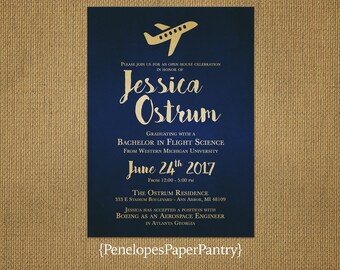 Pilot invitation | Etsy