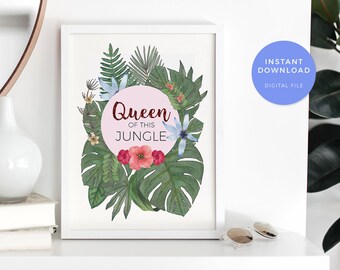 Queen of the jungle | Etsy