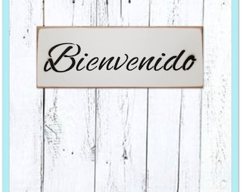 Bienvenidos sign | Etsy