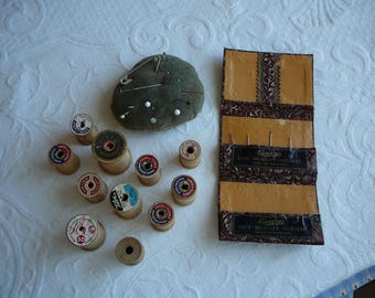 Antique sewing kit | Etsy