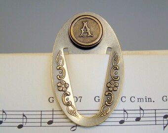 Metal bookmark | Etsy