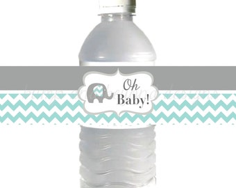 Little Man Water Bottle Labels Prinable Mustache Baby Shower