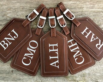 Personalized Luggage Tag Leather Luggage Strap Metal Luggage