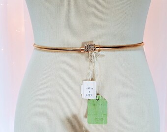 Gold snake belt | Etsy