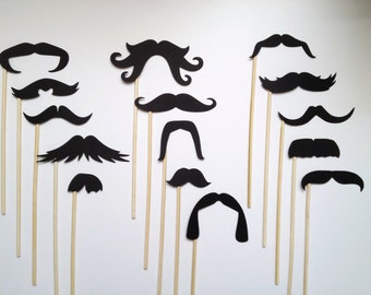 Printable Mustache Photo Booth Props Mustache Photobooth