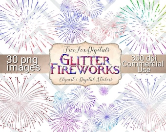 Fireworks art | Etsy