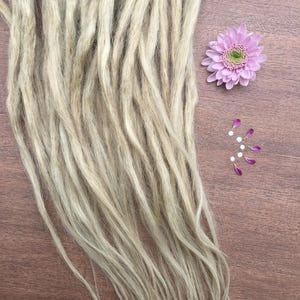 Human hair dreadlock extensions | Etsy