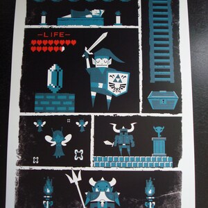 Zelda poster | Etsy