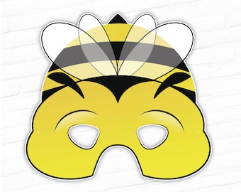 Honey bee mask | Etsy