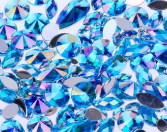 The Craft Bulk Box Crafting Flat Back Gems Rhinestones