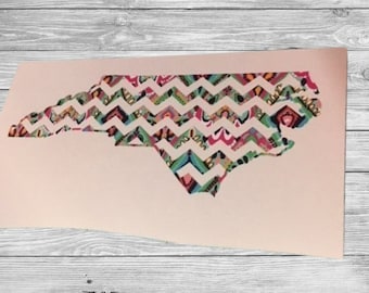 North carolina decal | Etsy