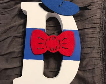 Donald duck letters | Etsy
