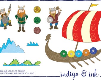 Viking clipart | Etsy