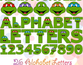 Tmnt numbers | Etsy
