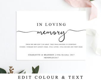 In loving memory | Etsy