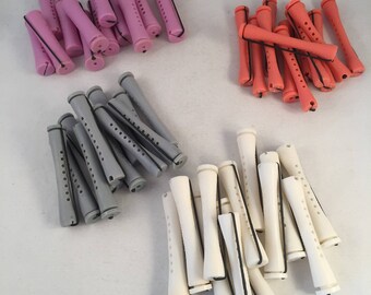 Vintage hair curlers | Etsy
