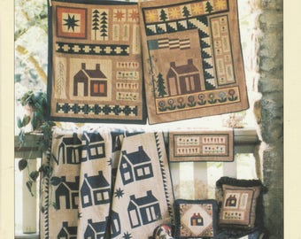 Schoolhouse quilt | Etsy