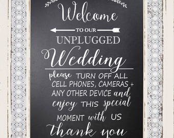 Unplugged wedding | Etsy