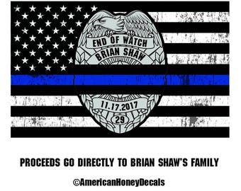 Fallen officer | Etsy