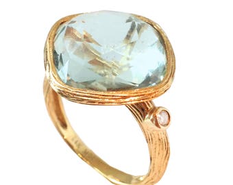 14k green gold | Etsy